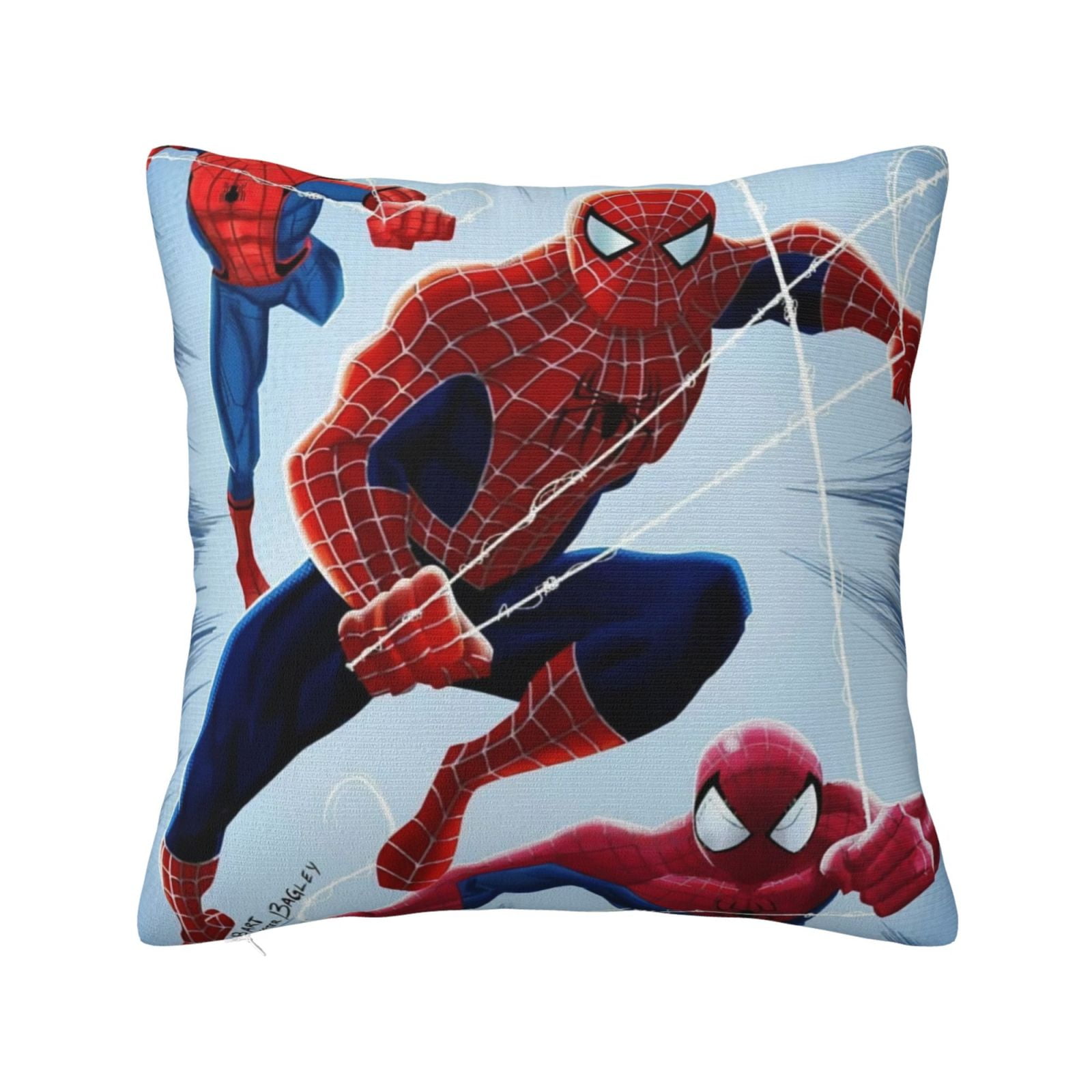 Christmas Pillow Covers 20x20 inch,Spider-Man Throw Pillow Cases Soft ...