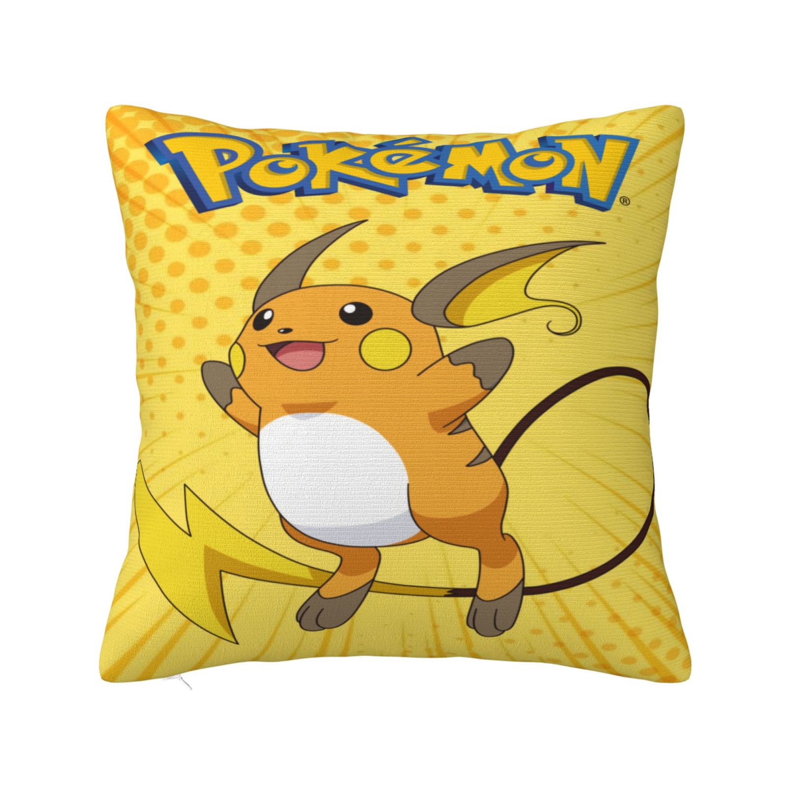 Christmas Pillow Covers 22x22 inch,Pokémon-Pikachu Raichu Throw Pillow ...