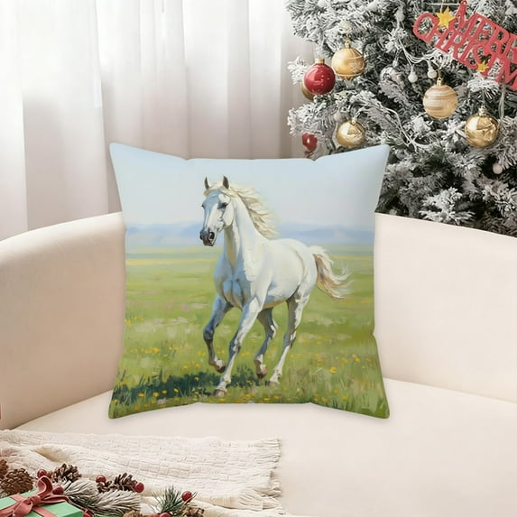 Christmas Pillowcase Cover, Festive Cushion Cover for Living Room, Sofa ...