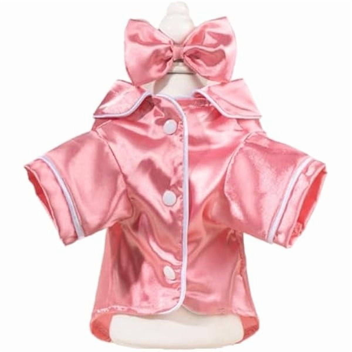 Christmas Pjs for Dogs,Dog Silk Pajamas, Christmas Lapel Pet Sleepwear ...