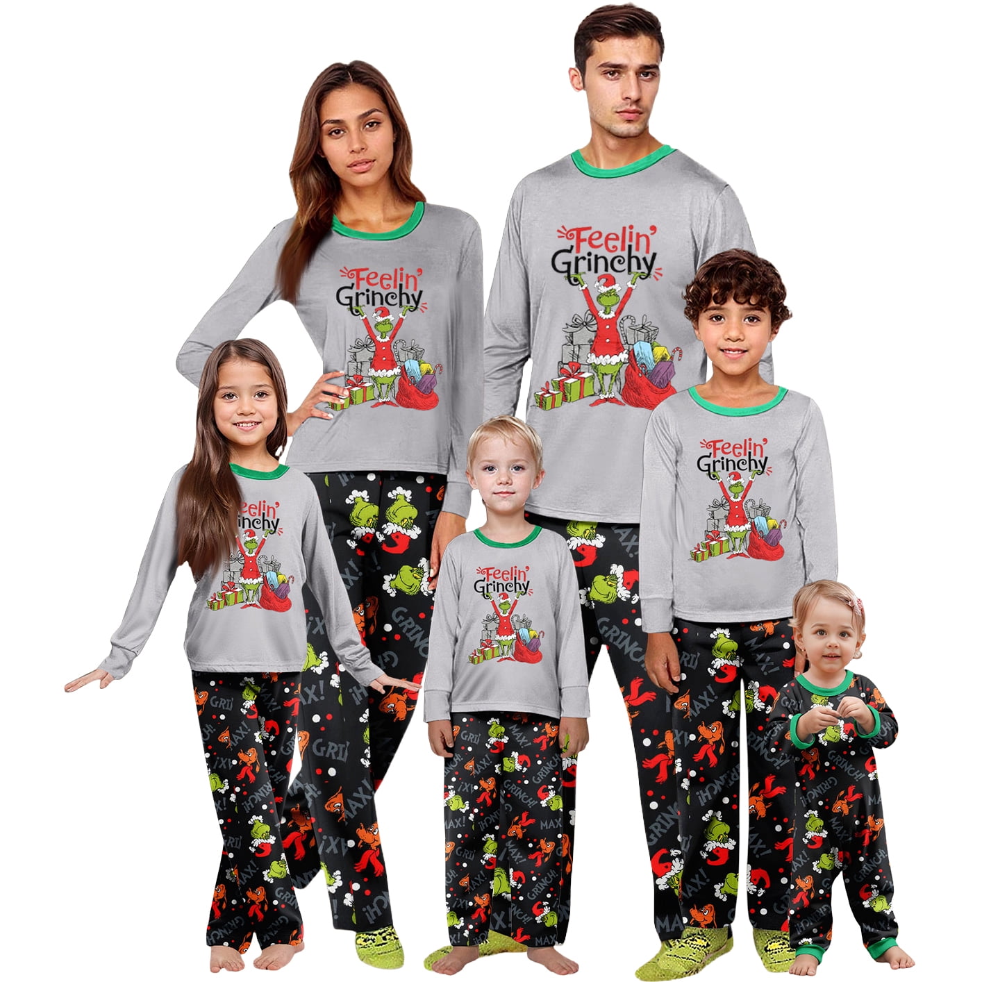 Christmas Pjs for Family, Pijamas De Navidad Para Familia 2025, Holiday ...