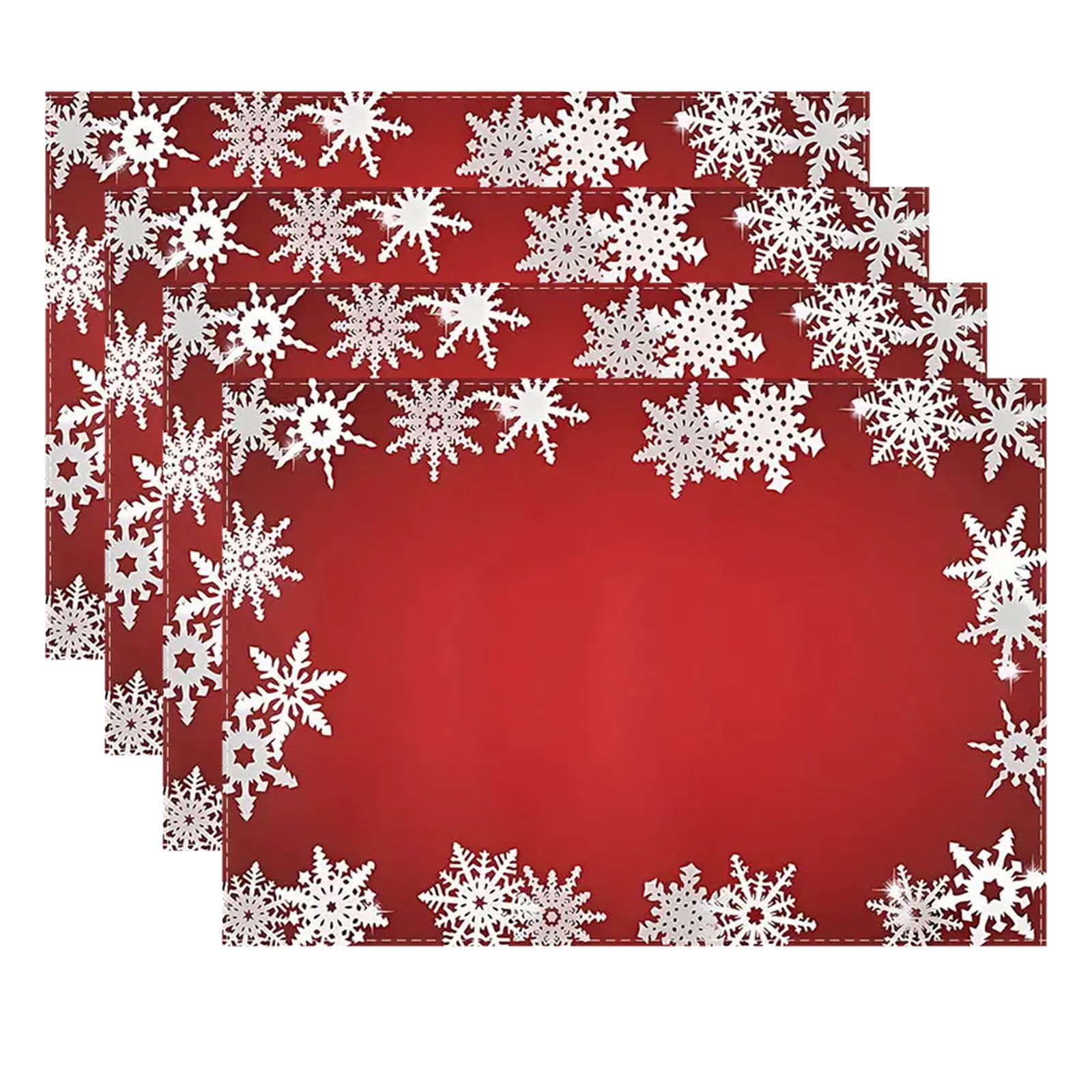 Christmas Placemat Table Mat Christmas Home Living Room Decoration ...