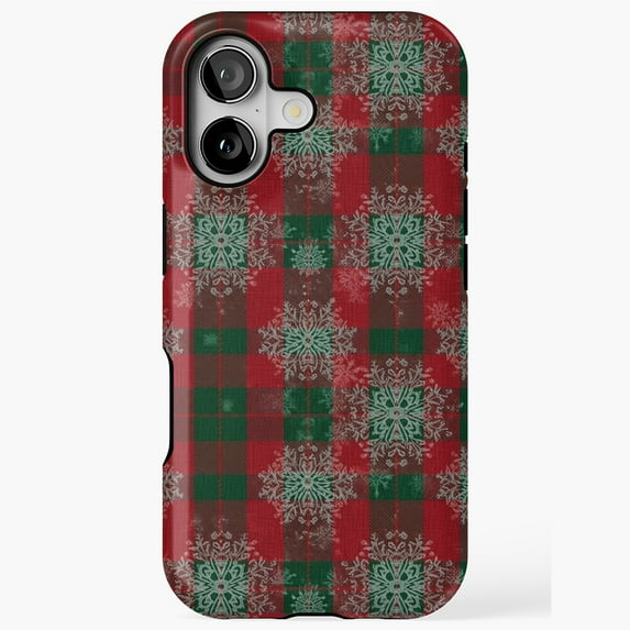 Christmas Plaid Pattern 10 Festive Winter Tartan Case for iPhone 17 to 11 Pro Max - Walmart.com