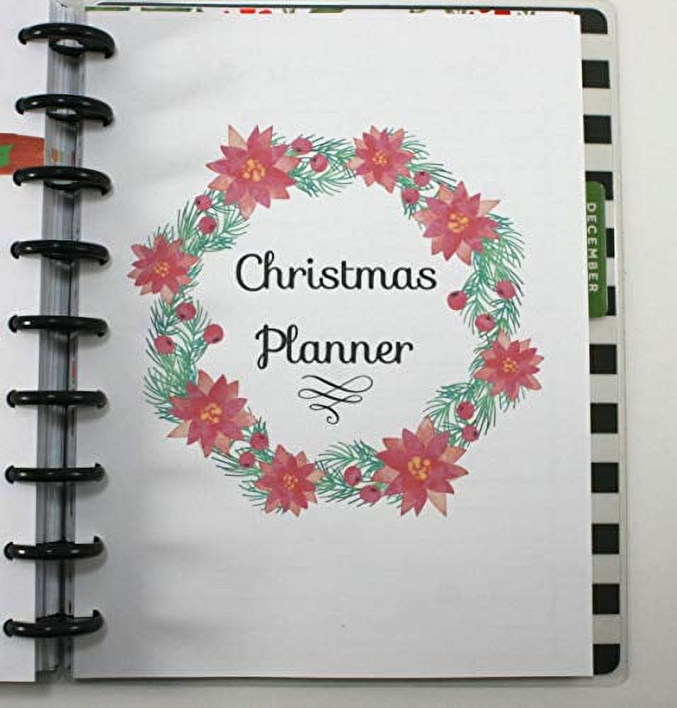 Christmas Planner Extension Pack for 9 Disc Happy Planners - Walmart.com