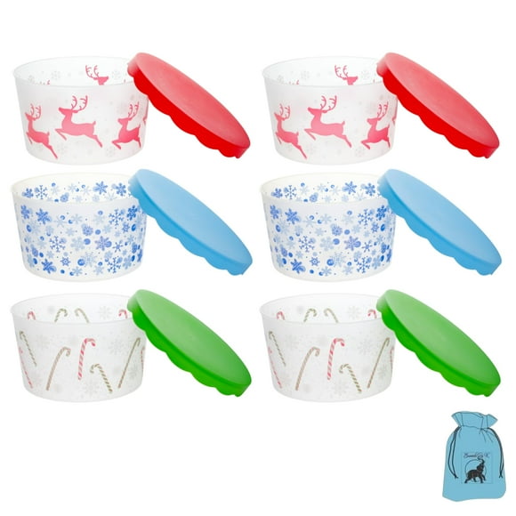 Christmas Tupperware Containers Gift