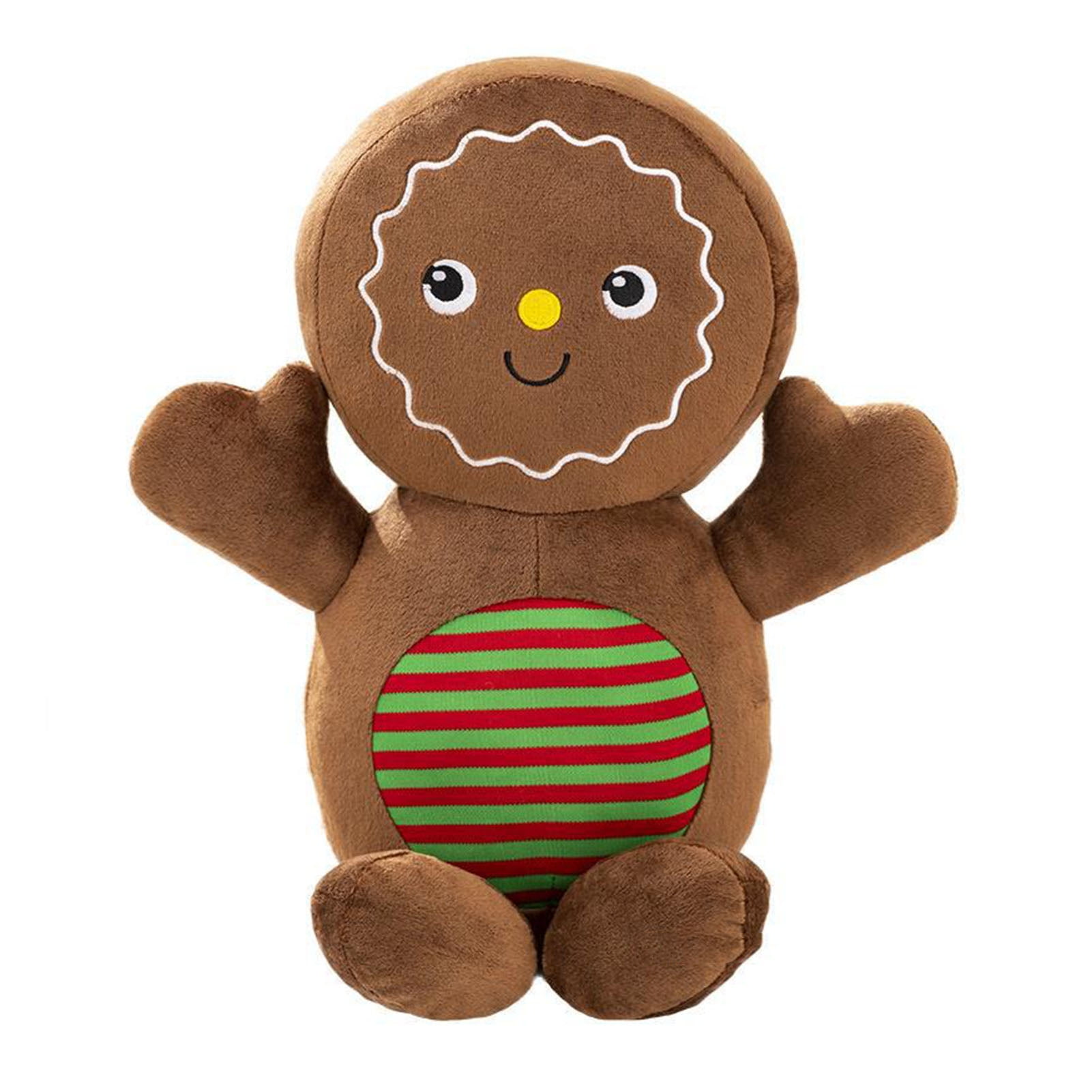 Christmas Plush Doll Cute Christmas Tree Gingerbread Man Doll Pillow ...