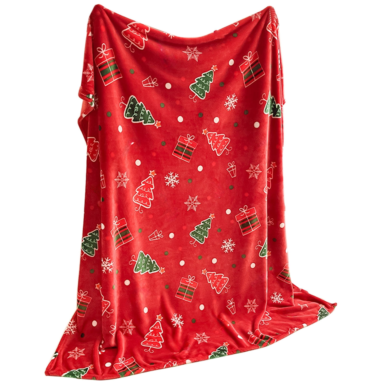 Christmas Plush Throw Blanket for Bed Couch Sofa – Ultra Soft & Cozy ...