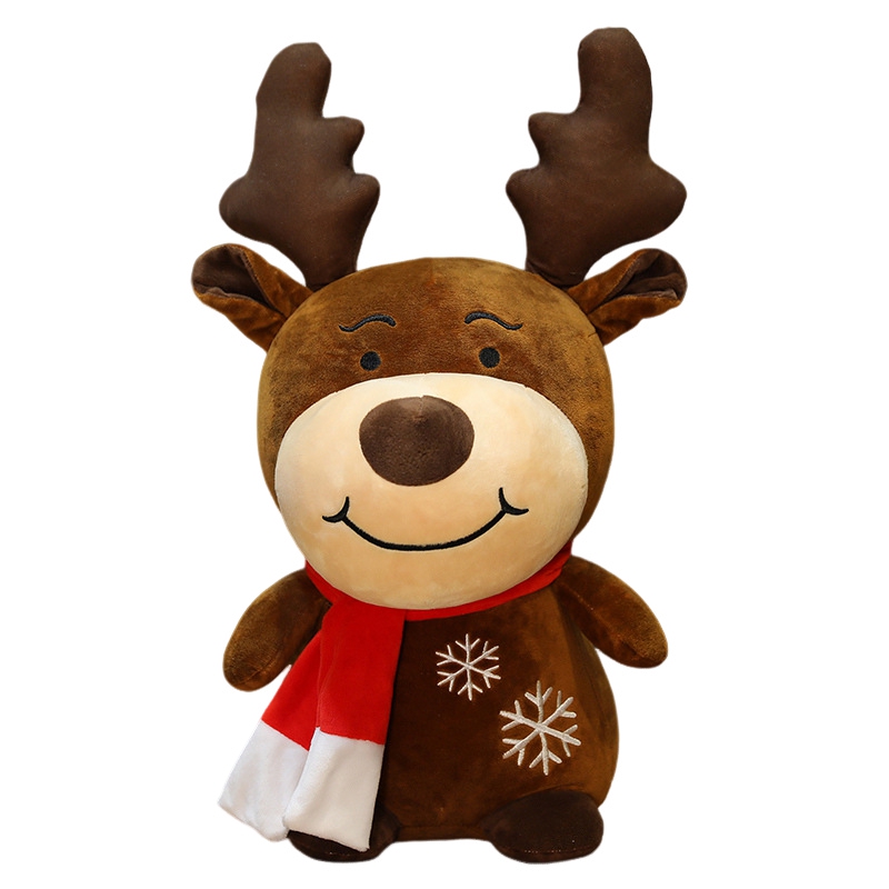 Christmas Plush Toy Santa Claus Plush Doll Elk Plush Toy Festival ...