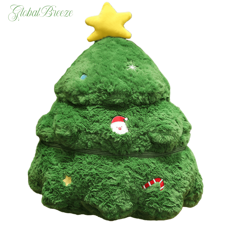 Christmas Plush Toy Set, Fluffy Santa Claus, Reindeer and Christmas ...