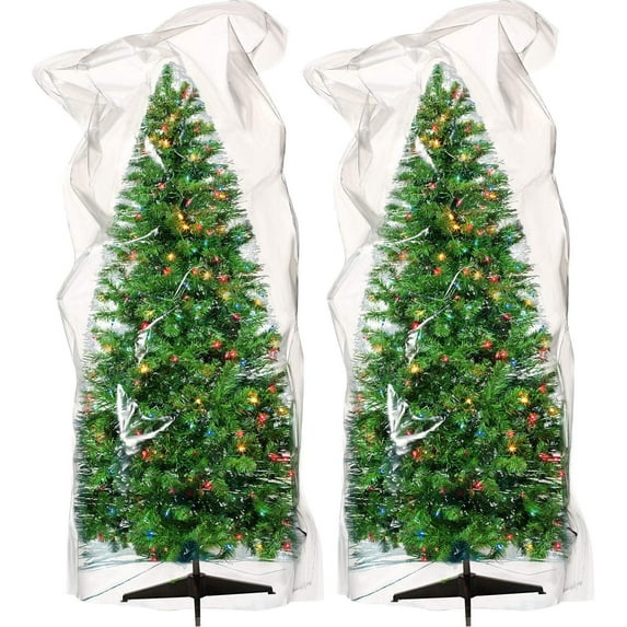 Christmas Poly Storage Bag Christmas Tree Storage Bag Large Transparent ...