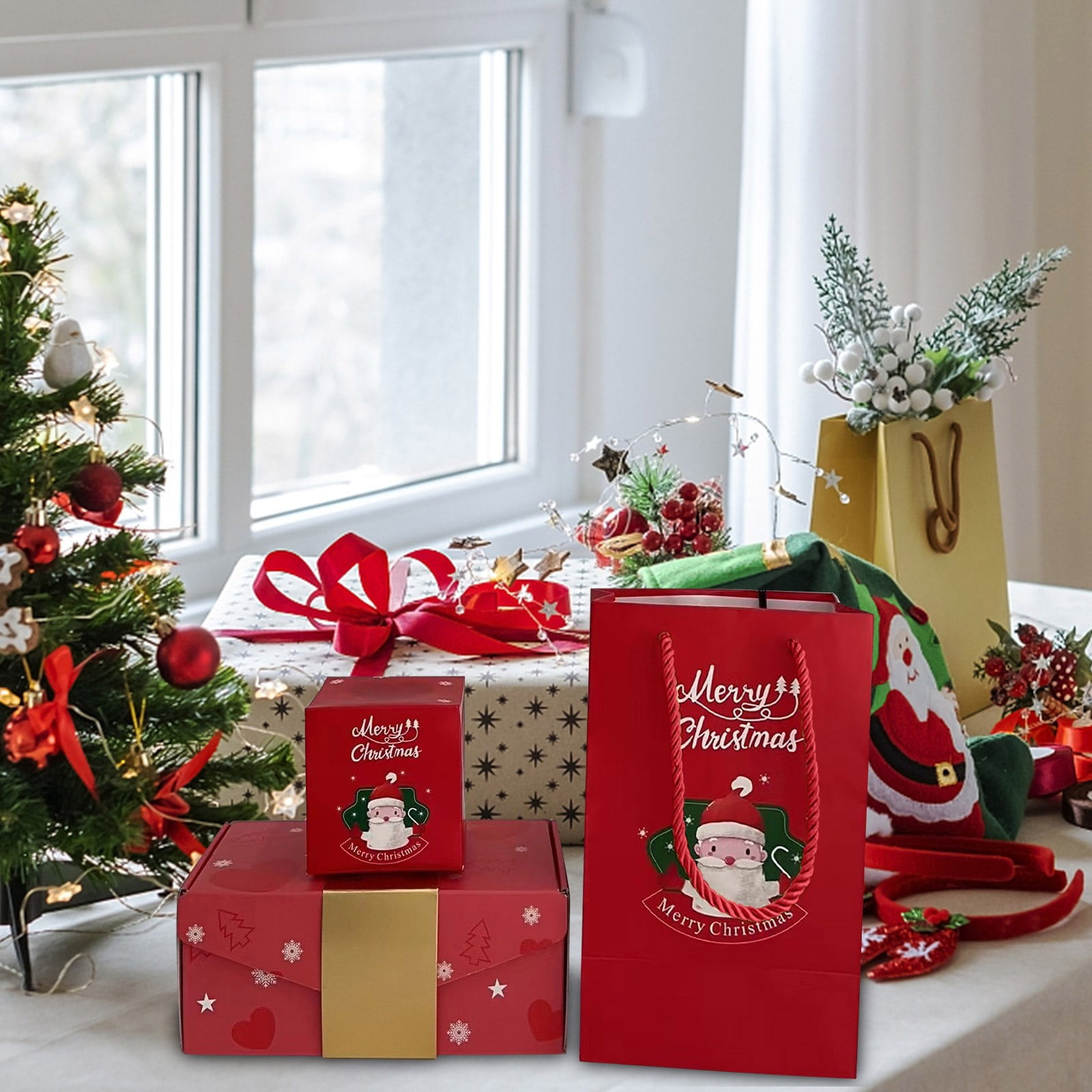 Christmas Pop Up Gift Box Set - 16 Surprise Explosion Boxes with Gift ...