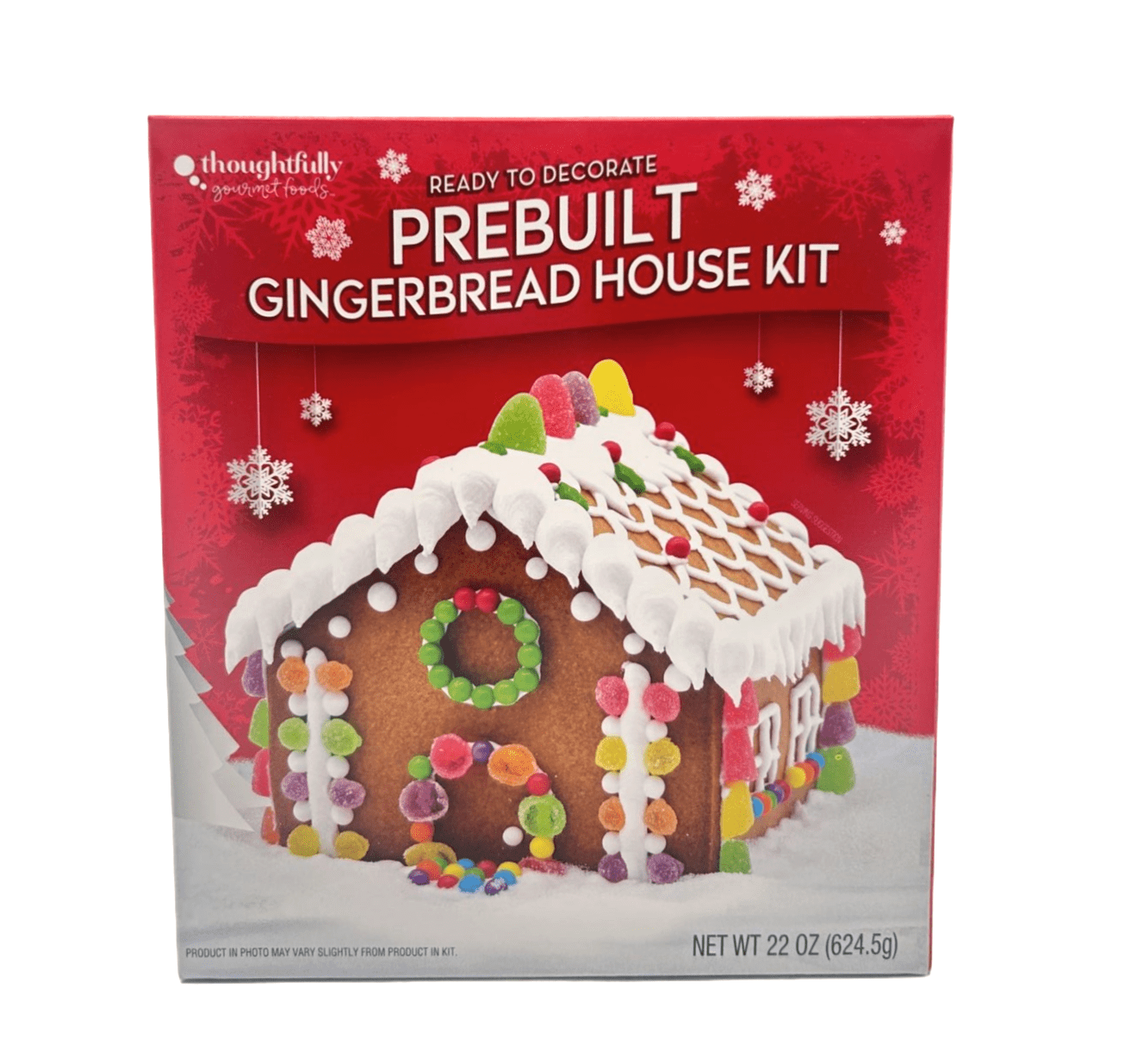 Christmas Pre-Built Gingerbread House Kit, Size 22 oz, Condition Dry ...
