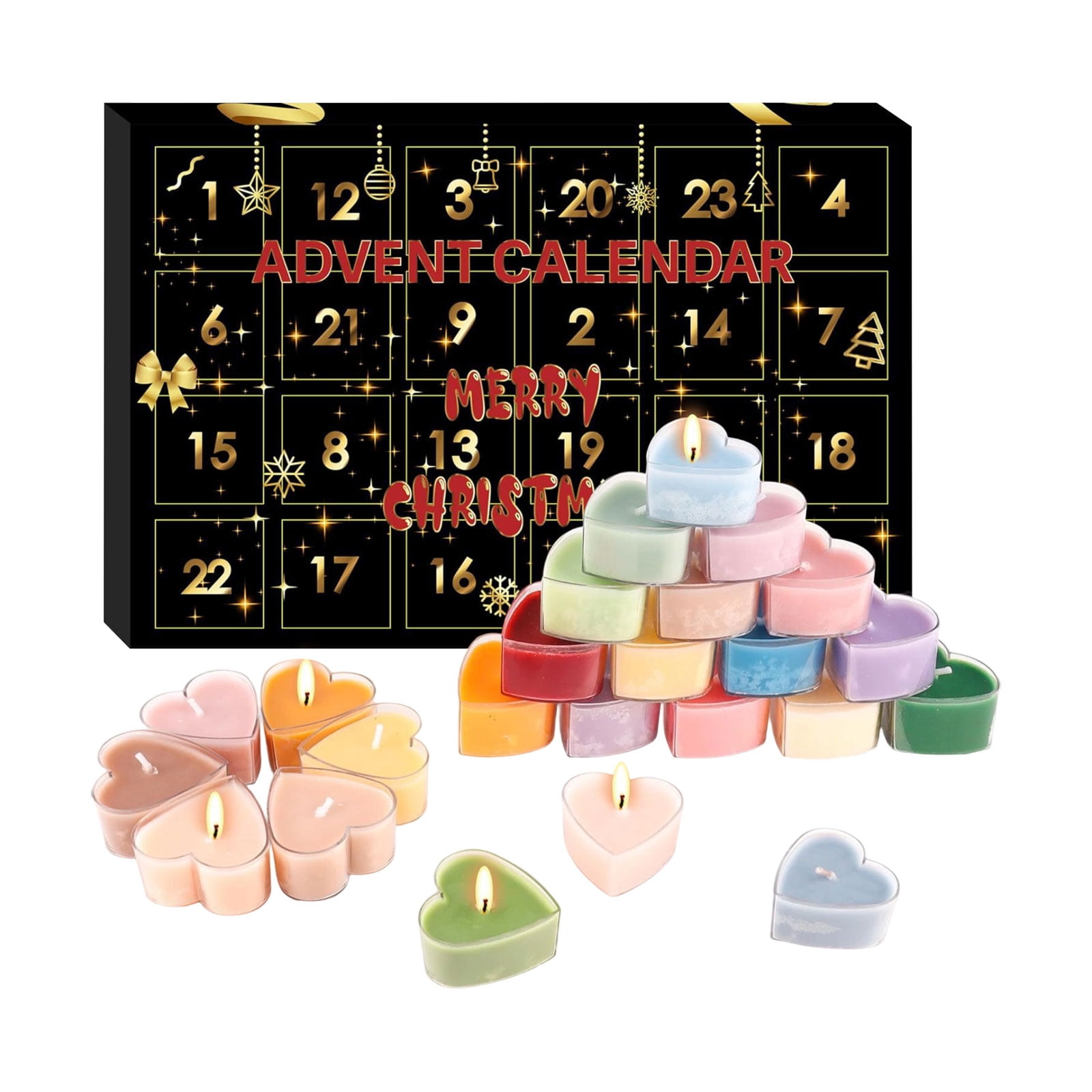 Christmas Prelude 24-Night Advent Calendar, 24 Daily Window Openings To ...