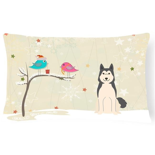 Christmas Presents Between Friends West Siberian Laika Spitz Canvas ...
