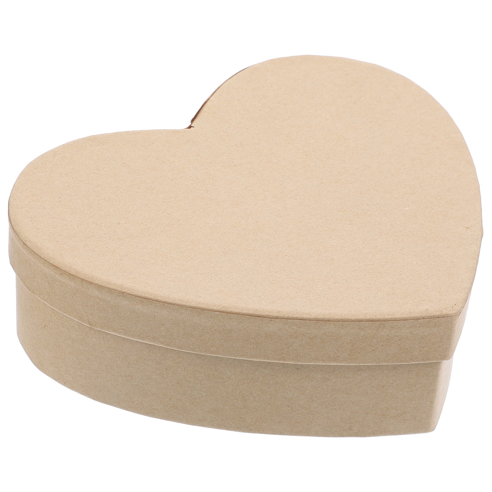 Christmas Presents Love Kraft Paper Box Heart Boxes For Strawberries ...