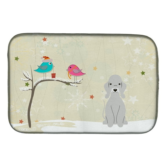 Christmas Presents between Friends Manchester Terrier Dish Drying Mat ...