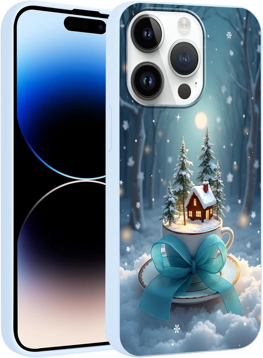 Christmas Print Phone Case for iPhone 11 6.1", with Aesthetics Pattern ...