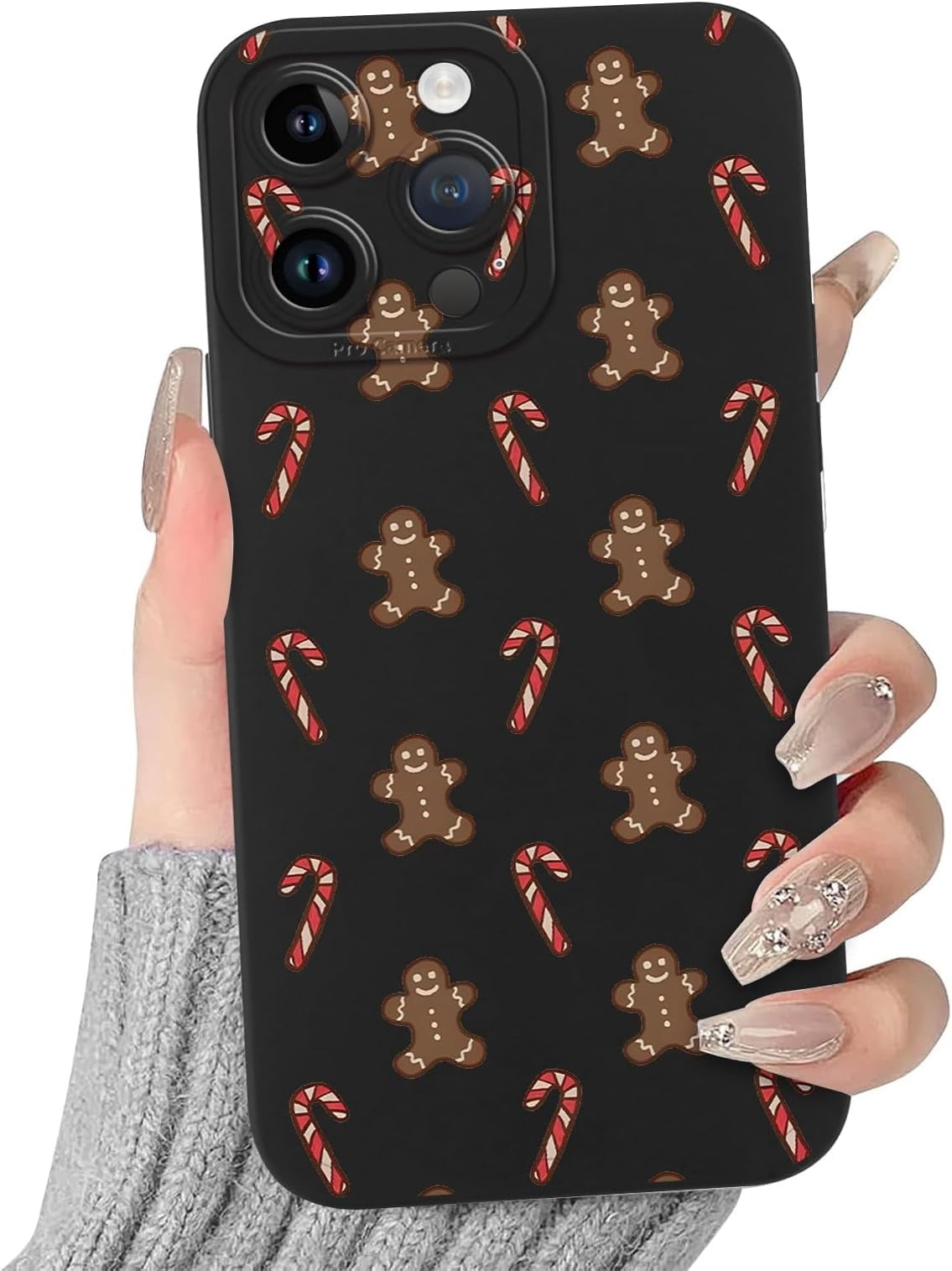 Christmas Print Phone Case for iPhone 11 6.1", with Aesthetics Pattern ...