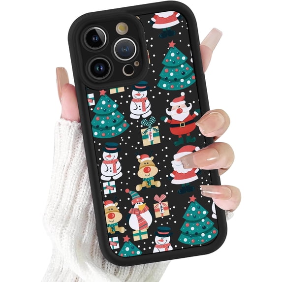 Christmas Print Phone Case for iPhone 13 Mini 5.4", with Aesthetics ...