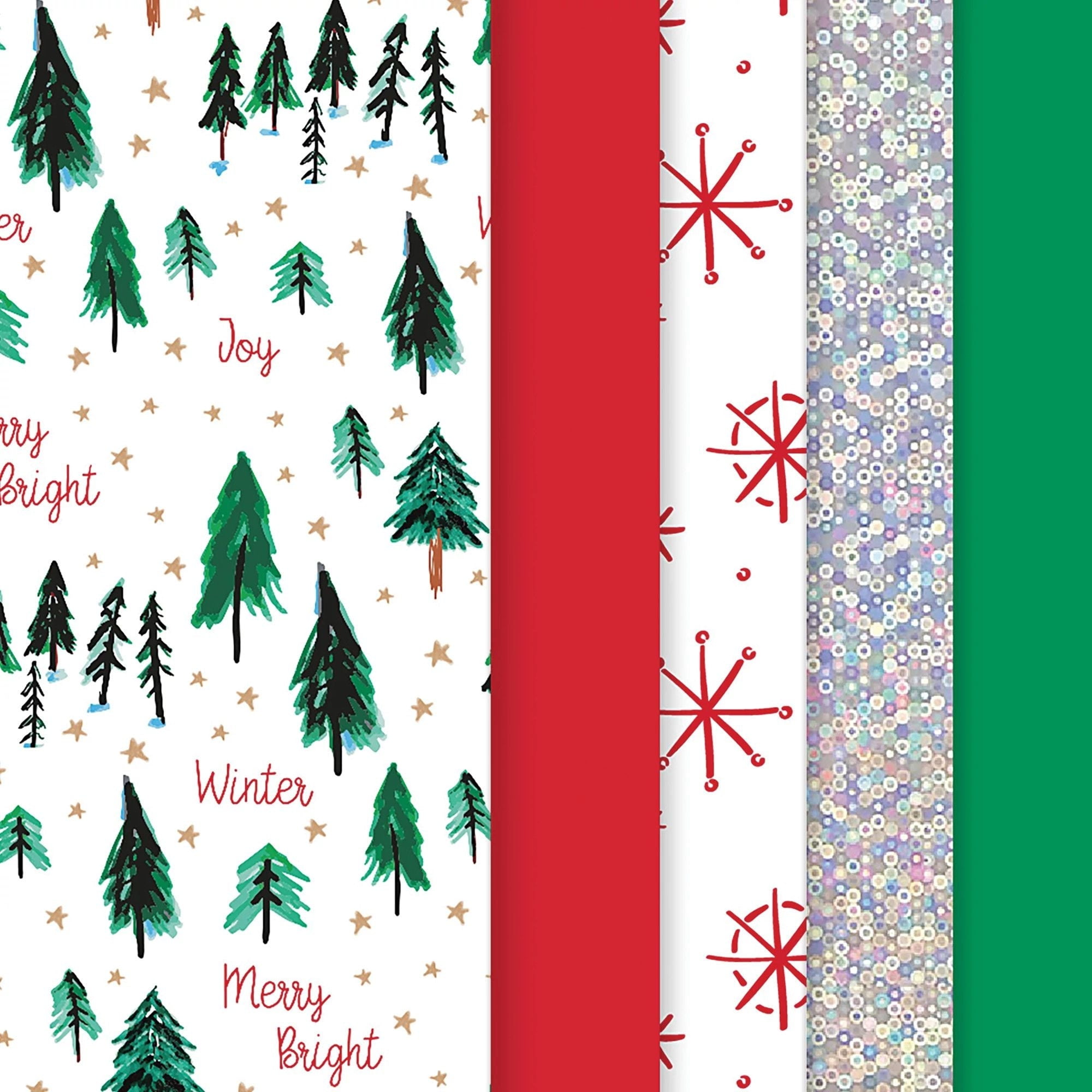 Christmas Printed Tissue Paper - 20in. x 20in. - 30 Sheets (Assorted ...
