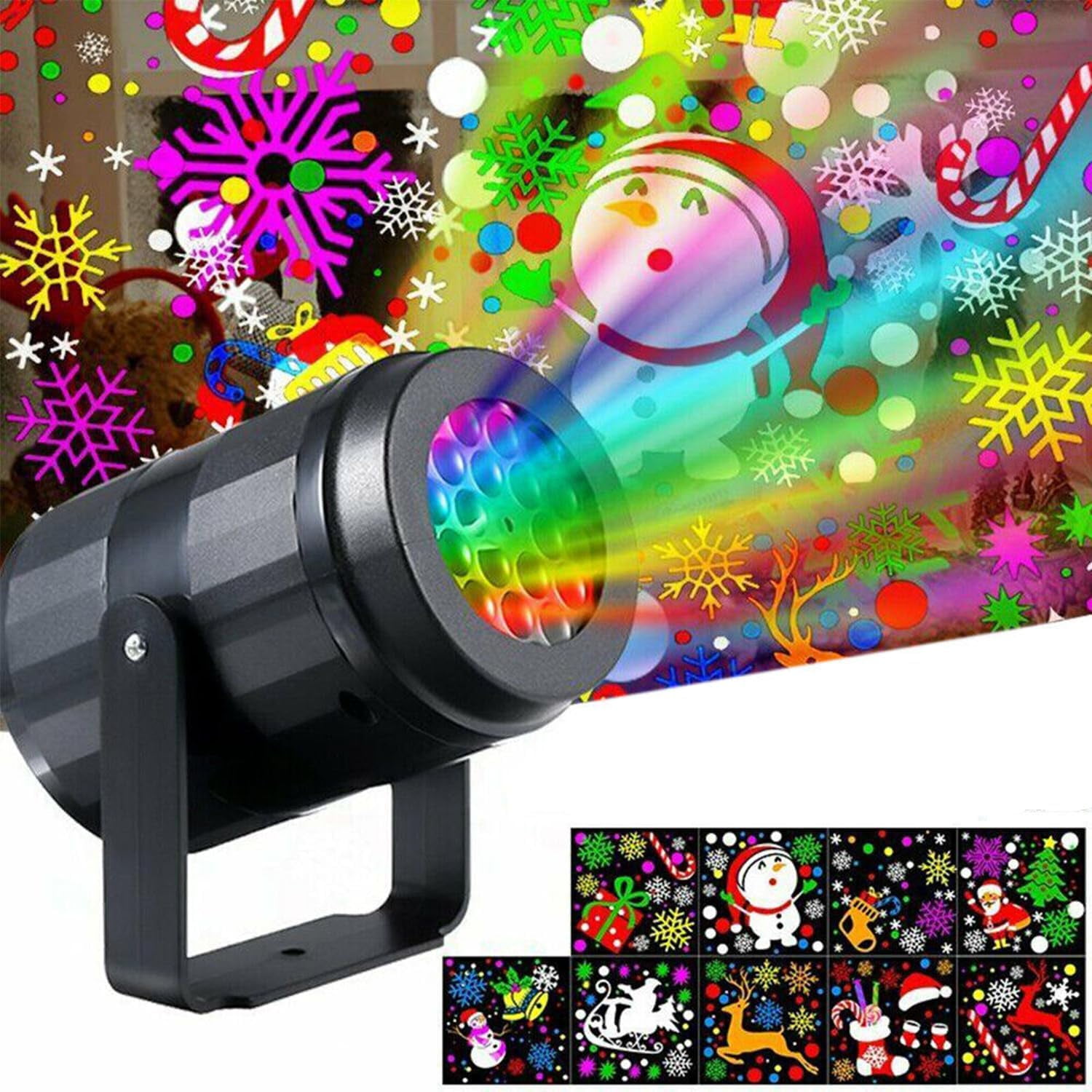 Christmas Projector Lights Indoor Outdoor 16 Patterns Led Projector ...