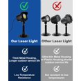 Christmas Projector Lights Outdoor, Thick Metal Housing Laser Light ...