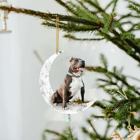 Christmas Puppy Pendant Christmas Tree Ornaments Christmas Vacation ...