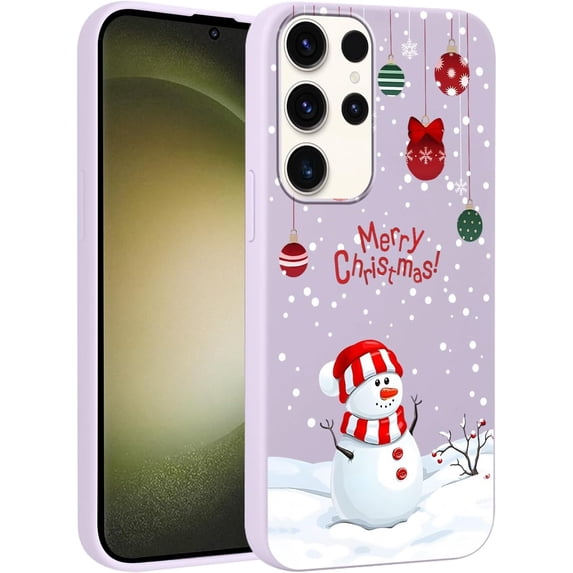 Christmas Purple Print Phone Case for Samsung Galaxy A13 5G 6.5 ...