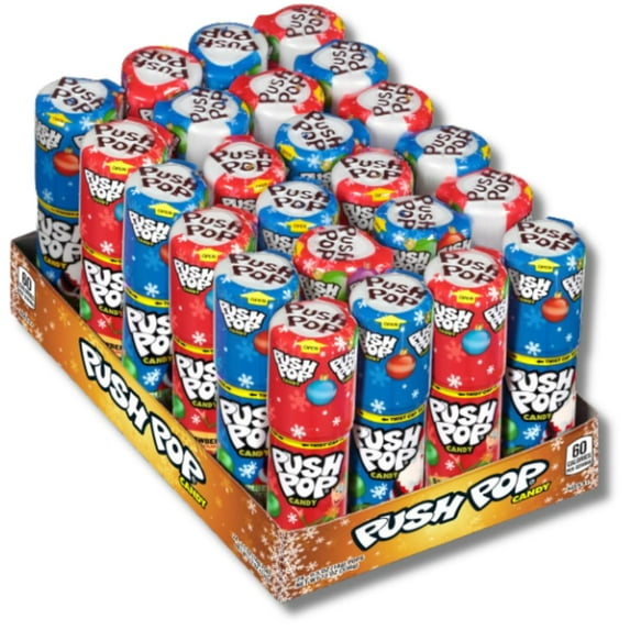 Christmas Push Pops - BCF26 Festive Holiday Suckers - Perfect Stocking Stuffers - By Lyza's ...