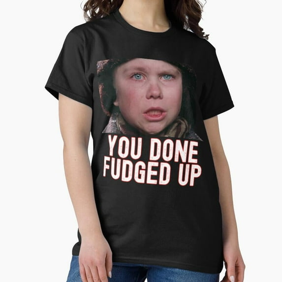 Christmas Ralphie Oh Fudge You Done Fudged Up Funny Holiday Graphic ...