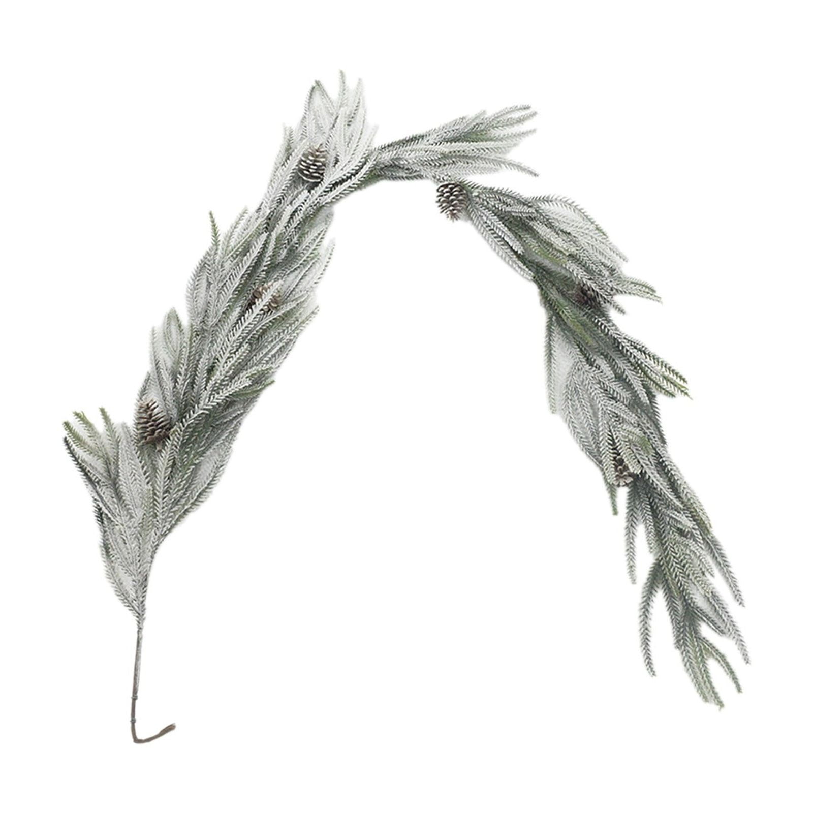 Christmas Rattan Garlands For Decoration Christmas Snow Garland ...