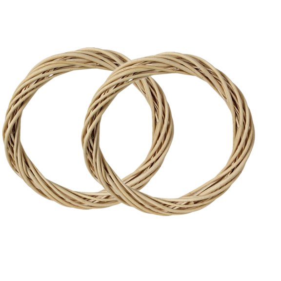 Zcyifa wicker wreath Wicker Woven Wreath Diy Wreath Making Material Diy ...