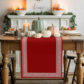Rustic Table Runner, Old Brown Wooden Boards Table Runners for Dining ...