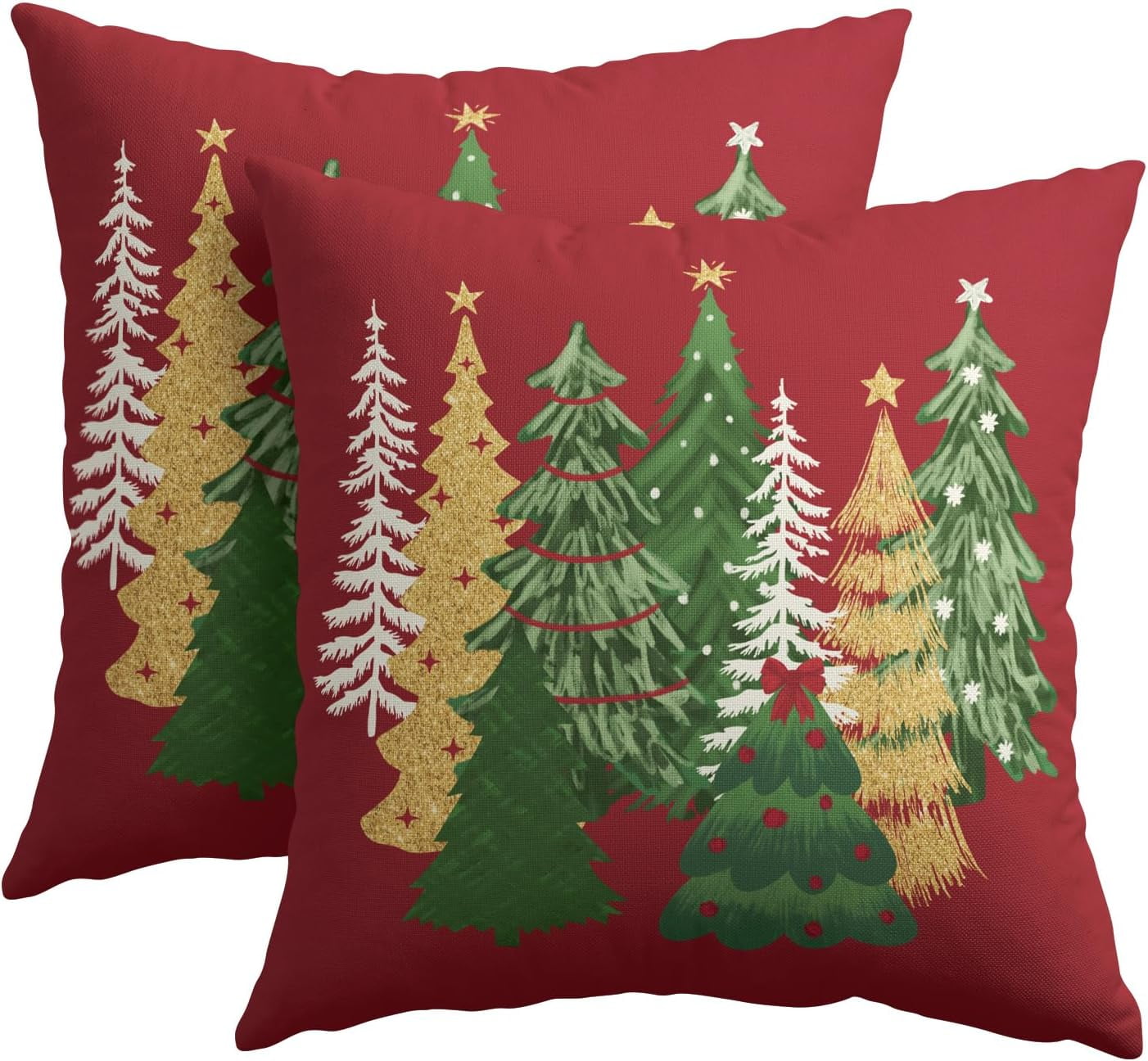 Outdoor Christmas Throw Pillows