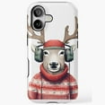Christmas Red-Nosed Reindeer Phone Case 17 16 15 14 13 12 11 Pro Max ...