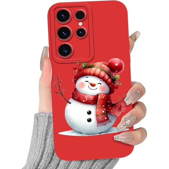 Christmas Red Print Phone Case for Samsung Galaxy A54 5G 6.4", with ...