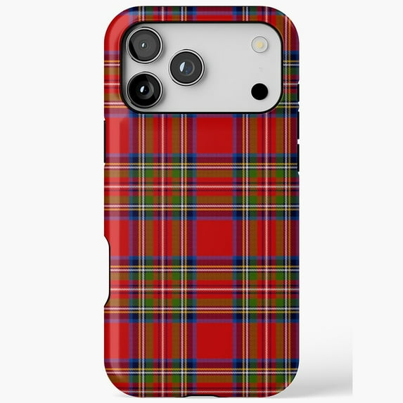 Christmas Red Tartan Plaid Scottish Art Case for iPhone 11 12 13 14 15 ...