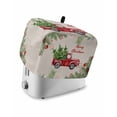 Christmas Red Truck Toaster Cover 2 Slice, Small Kitchen Appliance ...