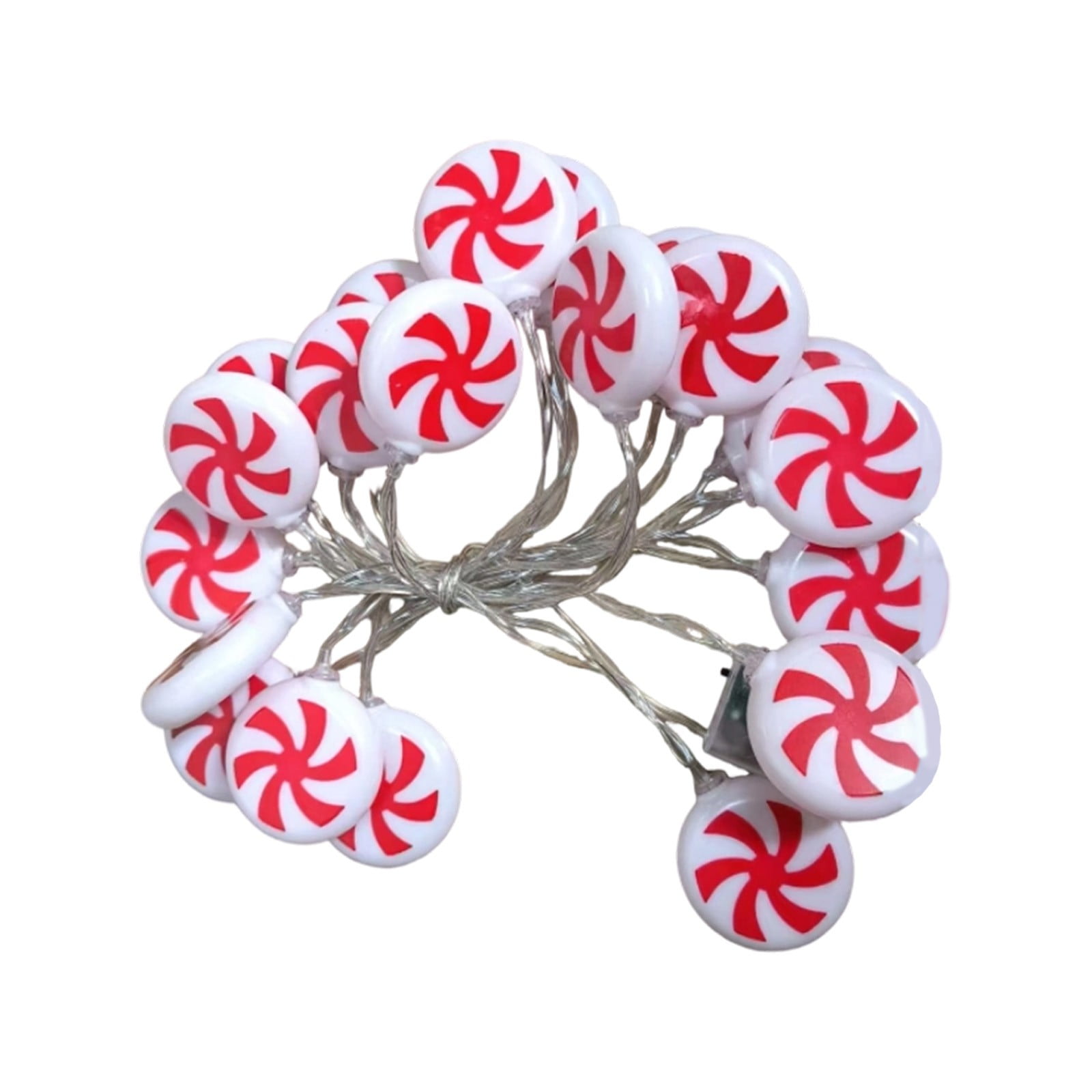 Christmas Red W indmill String Lights LED Christmas Lights Plugin Warm ...