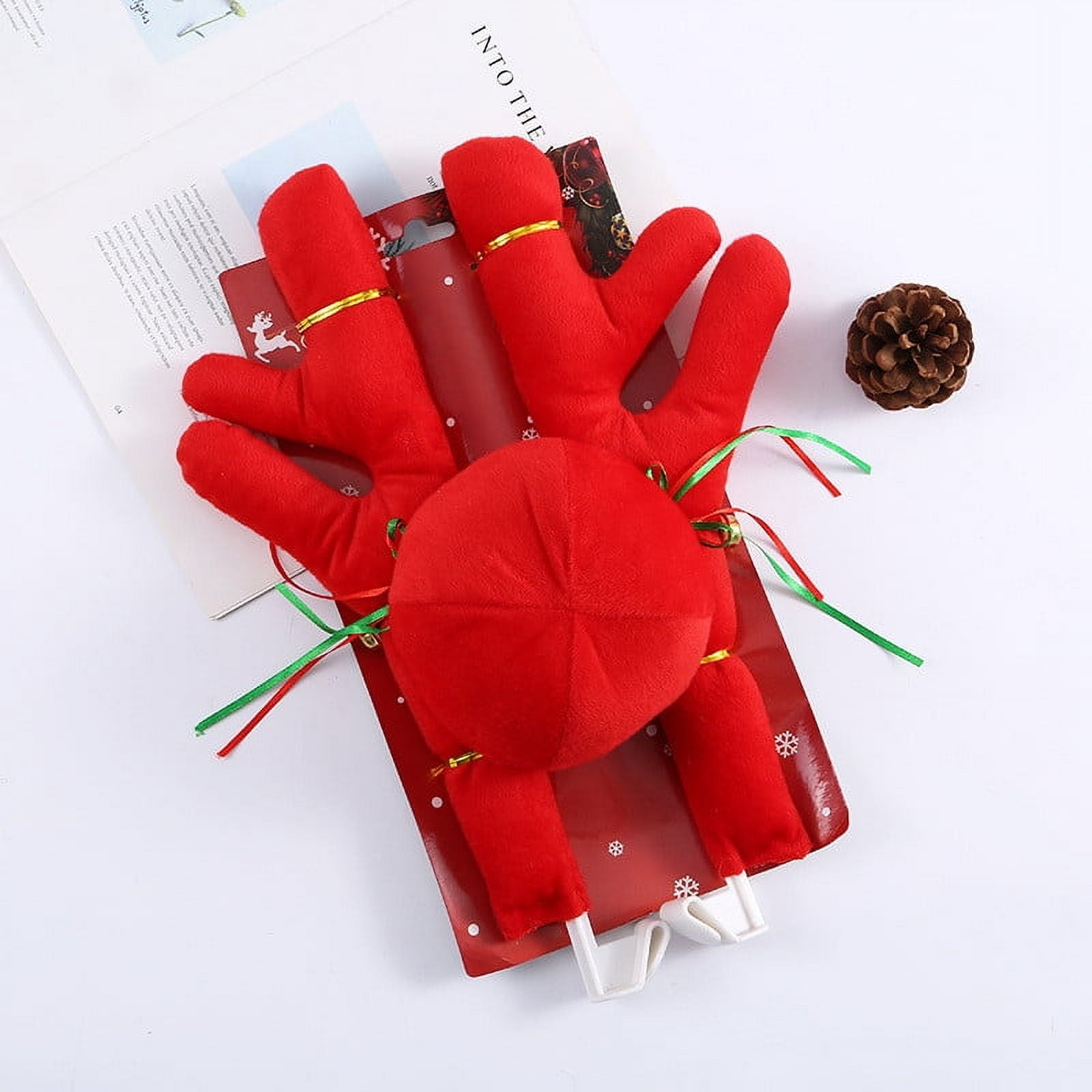 Christmas Reindeer Antlers & Nose Kit, Christmas Car Decorations, Cute ...