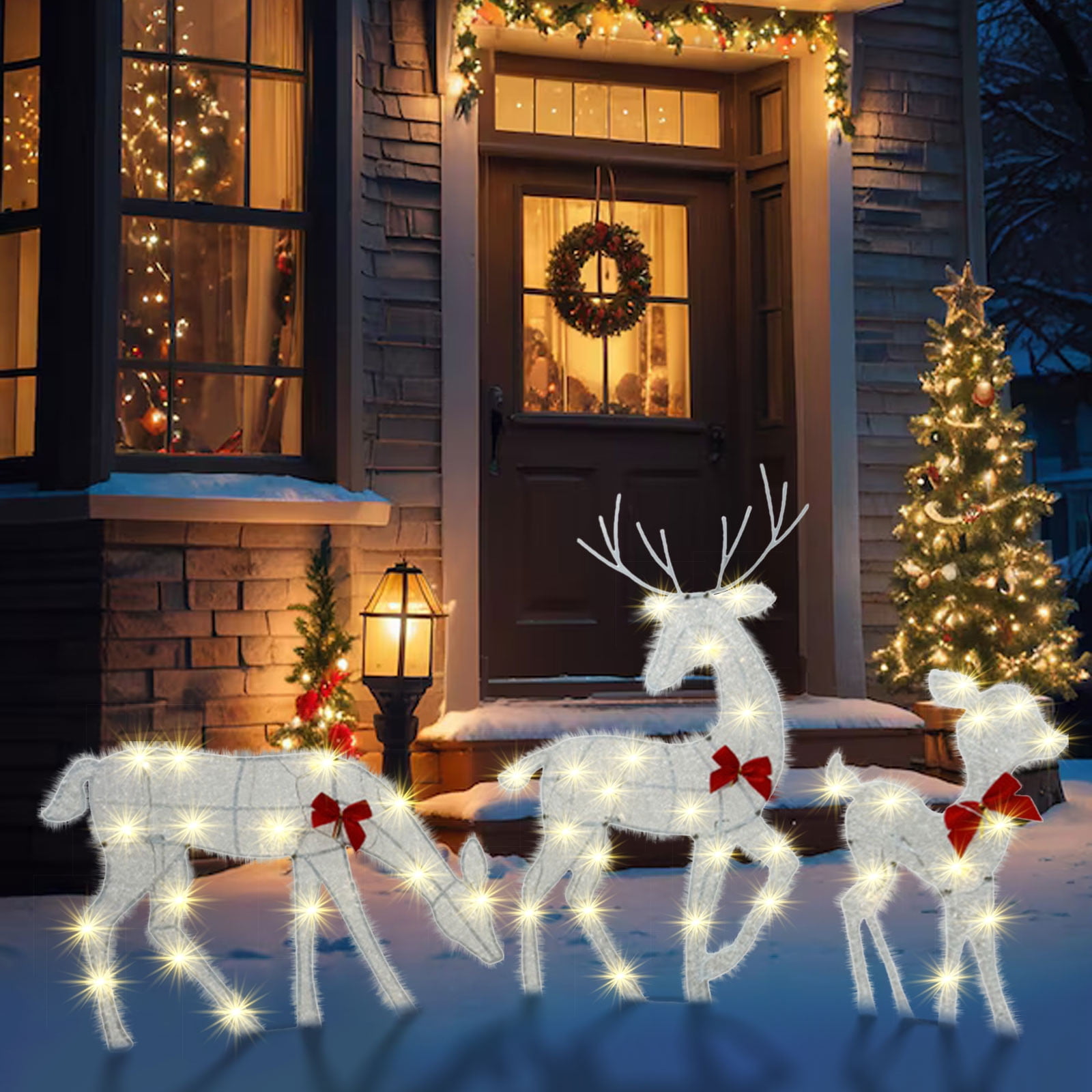 Christmas Reindeer Outdoor Christmas Decorations, Christmas Yard ...