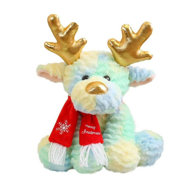 Christmas Reindeer Stuffed Plush Toy, 30cm/11.8inch Cute Plush Moose ...