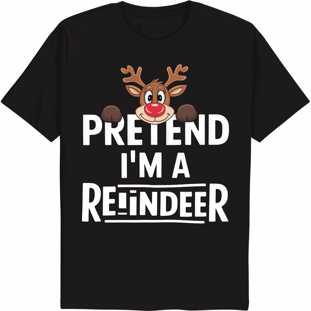 Christmas Reindeer Training Squad Running Team T-Shirt - Walmart.com