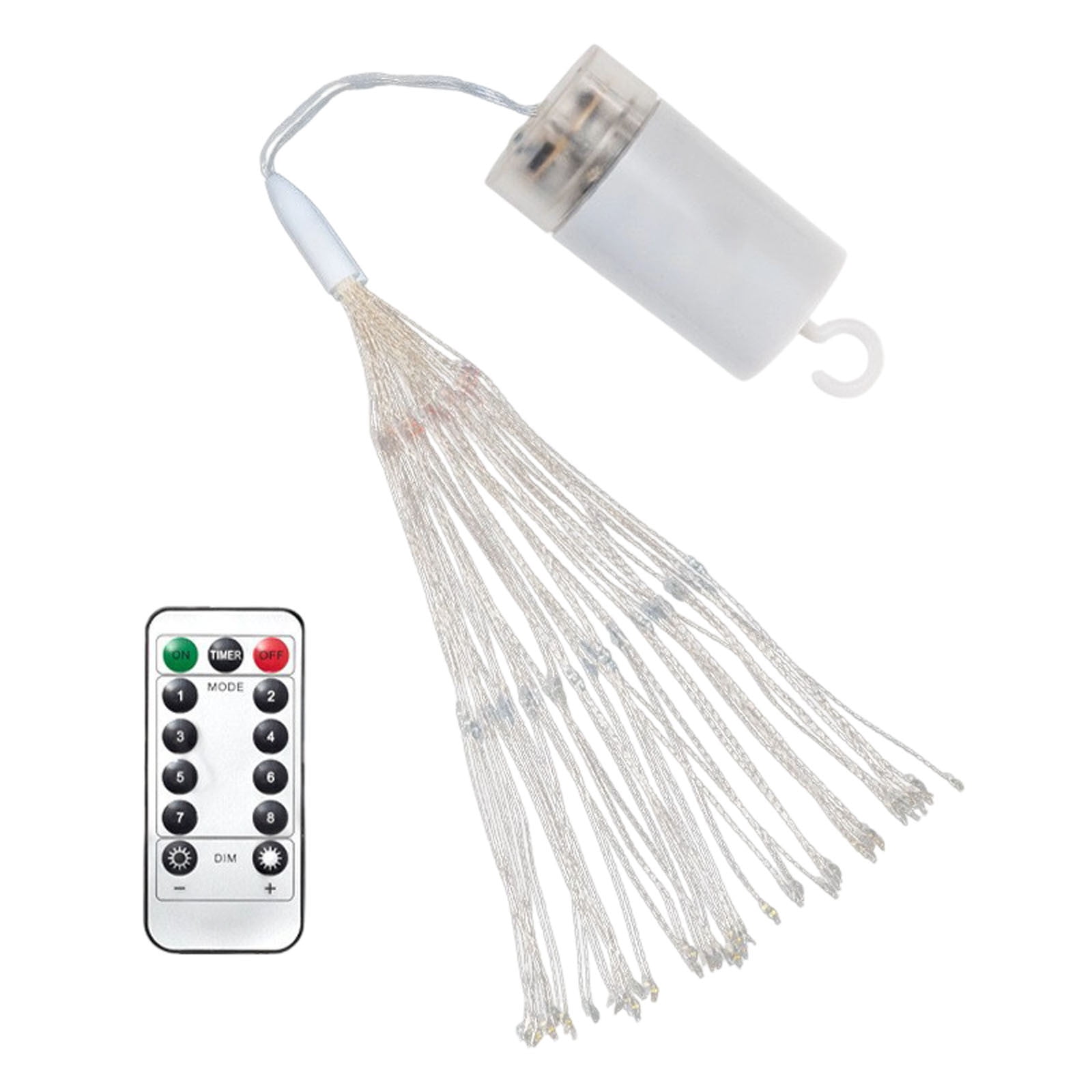 Christmas Remote Control Twinkling Star Light with 120 LED Fairy Lamps ...