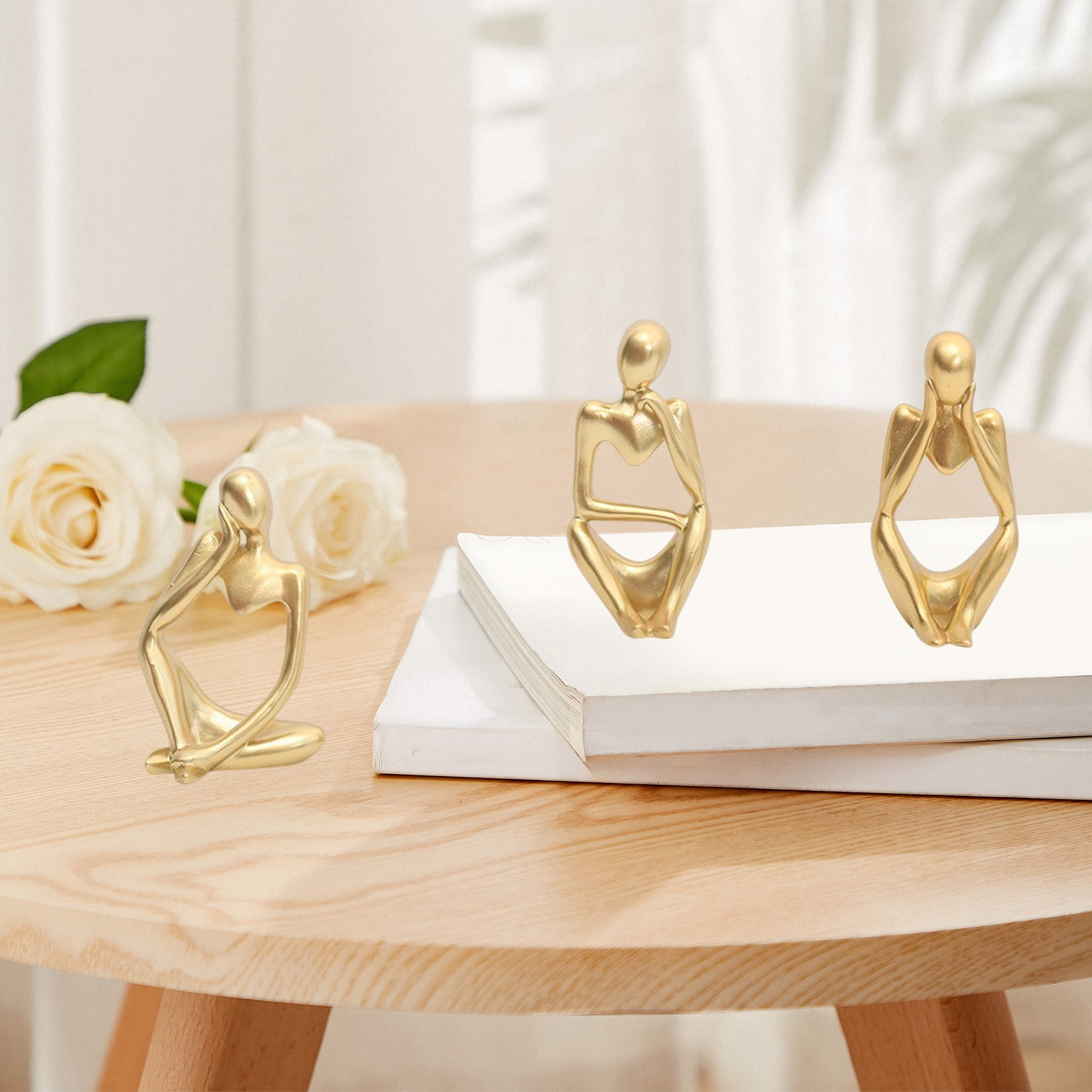 Christmas Resin Ornament Joyful Home Decor for Living Room Coffee Table ...