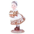 Christmas Resin Santa Claus and Gingerbread House Ornaments Enhance ...