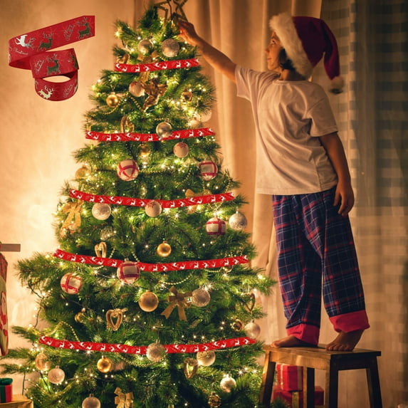 Christmas Ribbon Cake Baking Ribbon Christmas Gift Gift Box Packaging ...