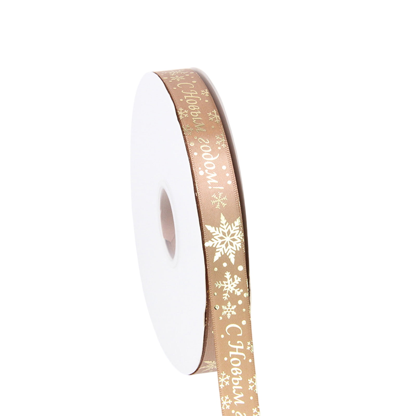 Christmas Ribbon, Holiday Gift Ribbon, 2cm Polyester Hot Stamping ...