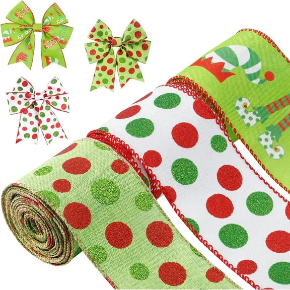 Wired Burlap Ribbons