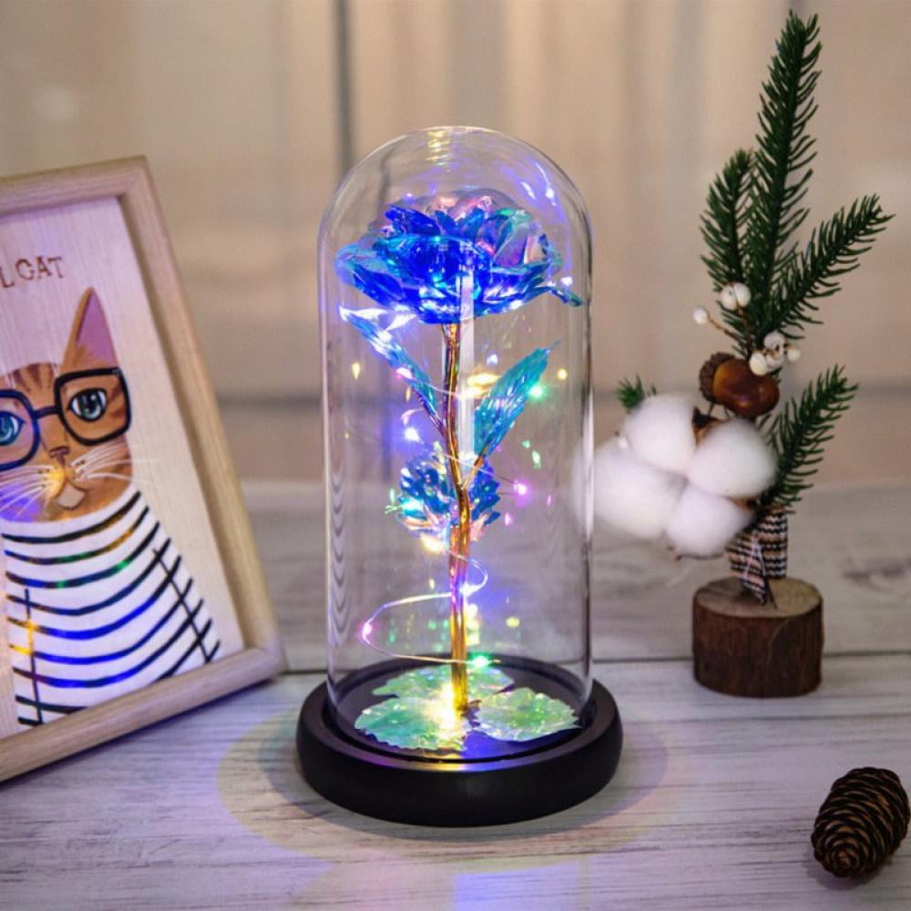 Christmas Rose Gifts for Women, Beauty and the Beast Galaxy Enchanted ...